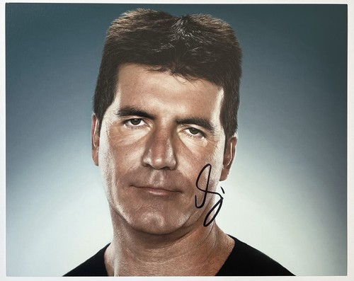 Simon Cowell Signed In Person 8x10 Photo - American Idol, America's Got ...