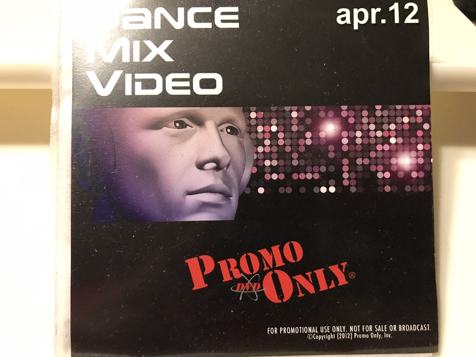 rare DVD sleeve PROMO ONLY Dance Mix Video 2012 April Whitney Houston ...