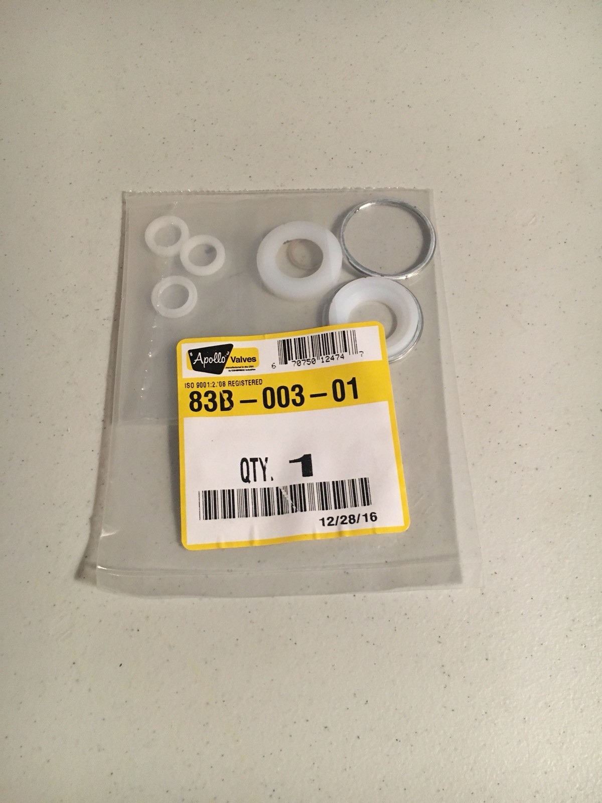 Lot Of 8 Apollo Ball Valve Rebuild Kits 83B-003-01 | eBay