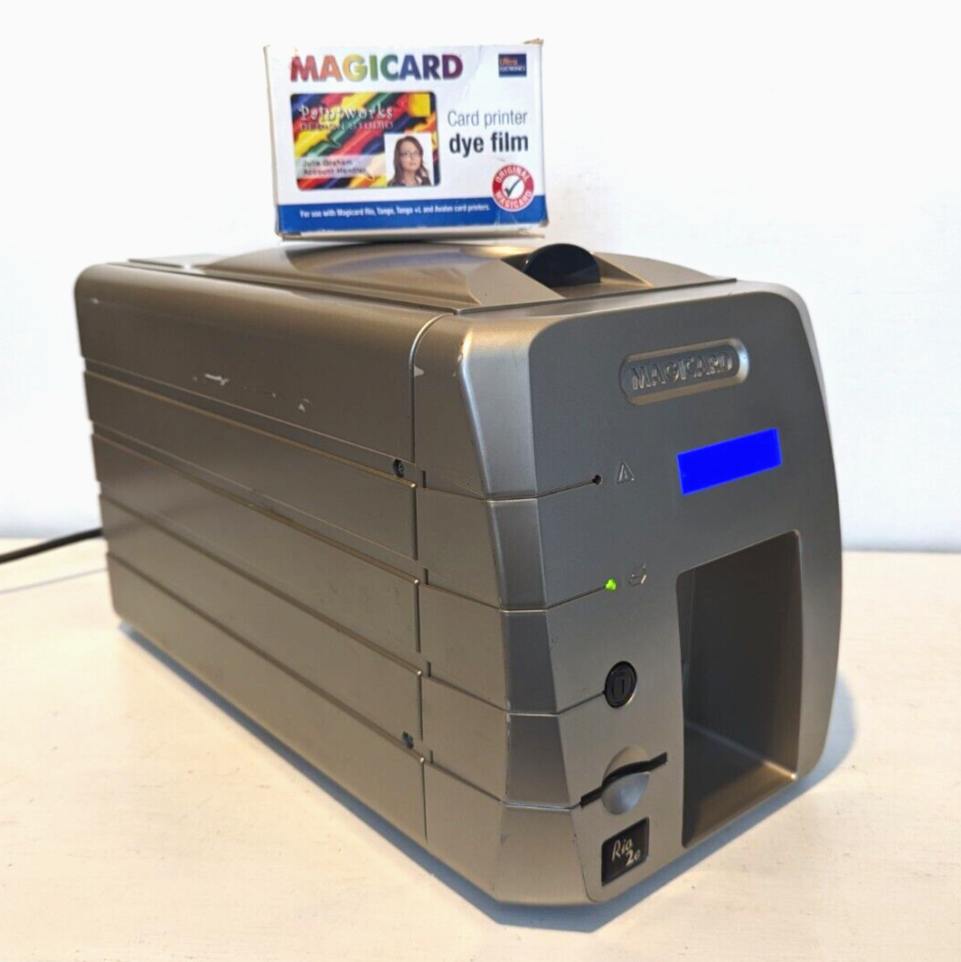 Magicard Rio 2e MAG-MIFARE Single Sided Colour ID Card Printer + SEALED ...
