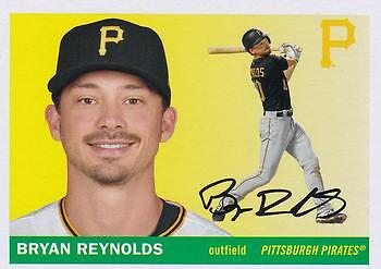 2020 Topps Archives #63 Bryan Reynolds Pittsburgh Pirates Baseball Card ...