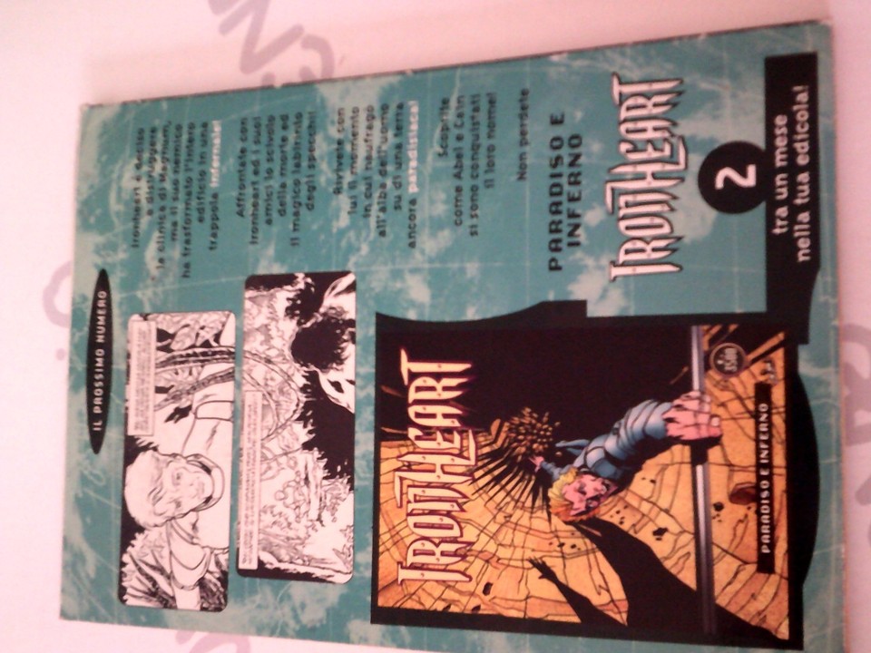 Iron Heart N°1 - Le Texture Du Destin - Ed. Il Marque Jaune 1995 | eBay