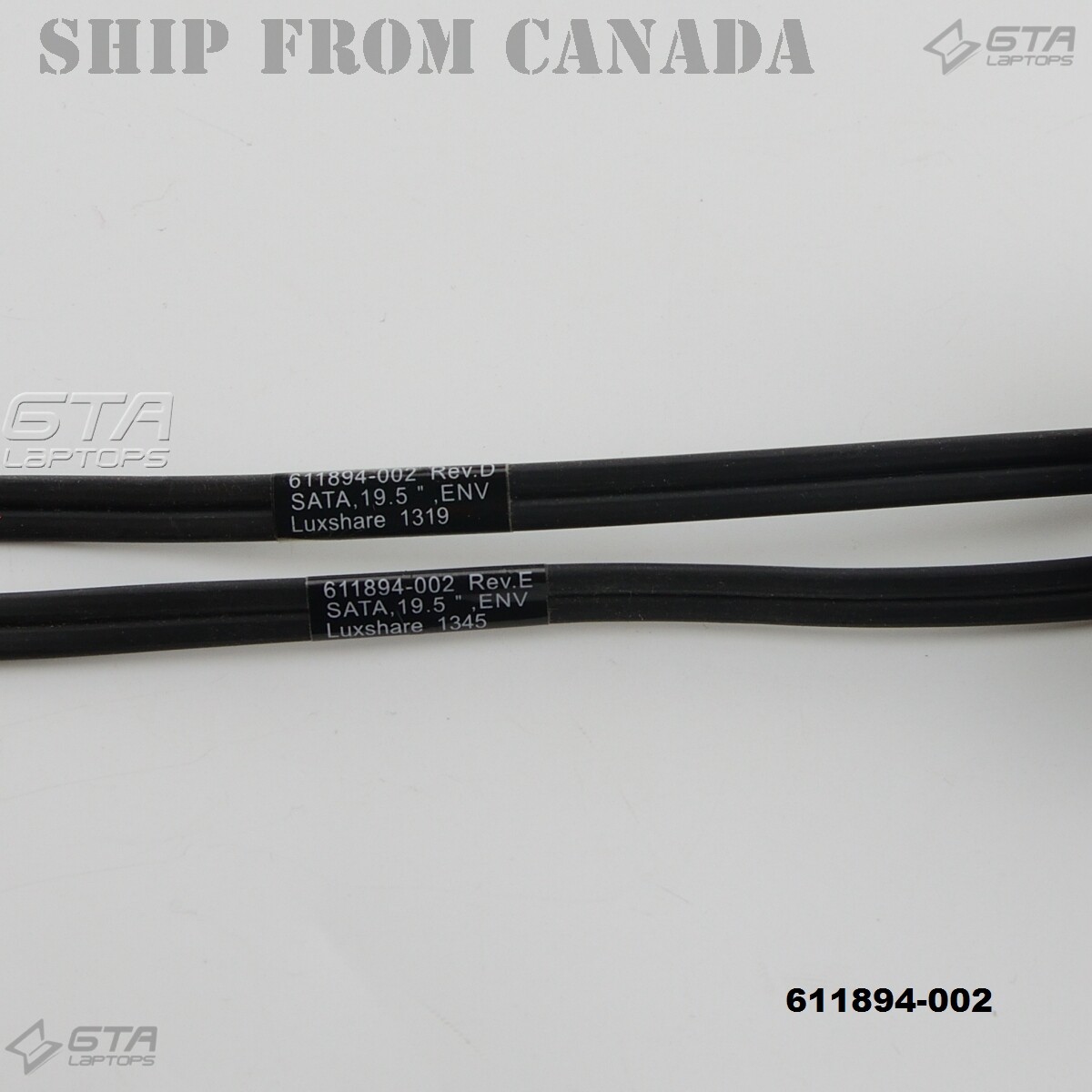 Lot of 2 HP 19.5" SATA Drive Data Cable 611894-002 | eBay Australia
