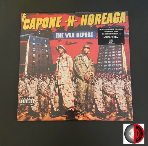 Capone-N-Noreaga The War Report Spatter Vinyl LP Mobb Deep Nas 90’s ...