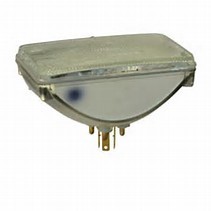 (2) H4666 / H4668 type 2D1 Sealed Beam Halogen Headlight~ Rectangle ...