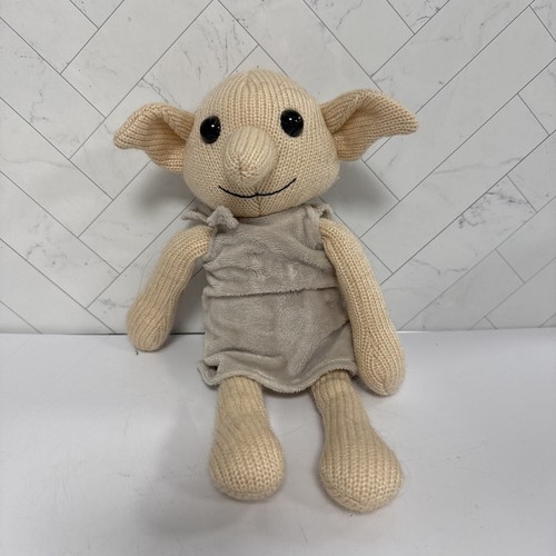 Hallmark Harry Potter DOBBY Sock Knit Plush Knitted House Elf Toy Doll ...