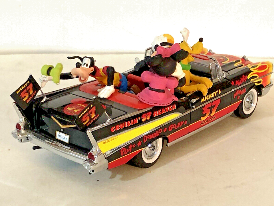 Danbury Mint 1957 Chevrolet Bel Air Convertible - Disney Mickey Mouse ...