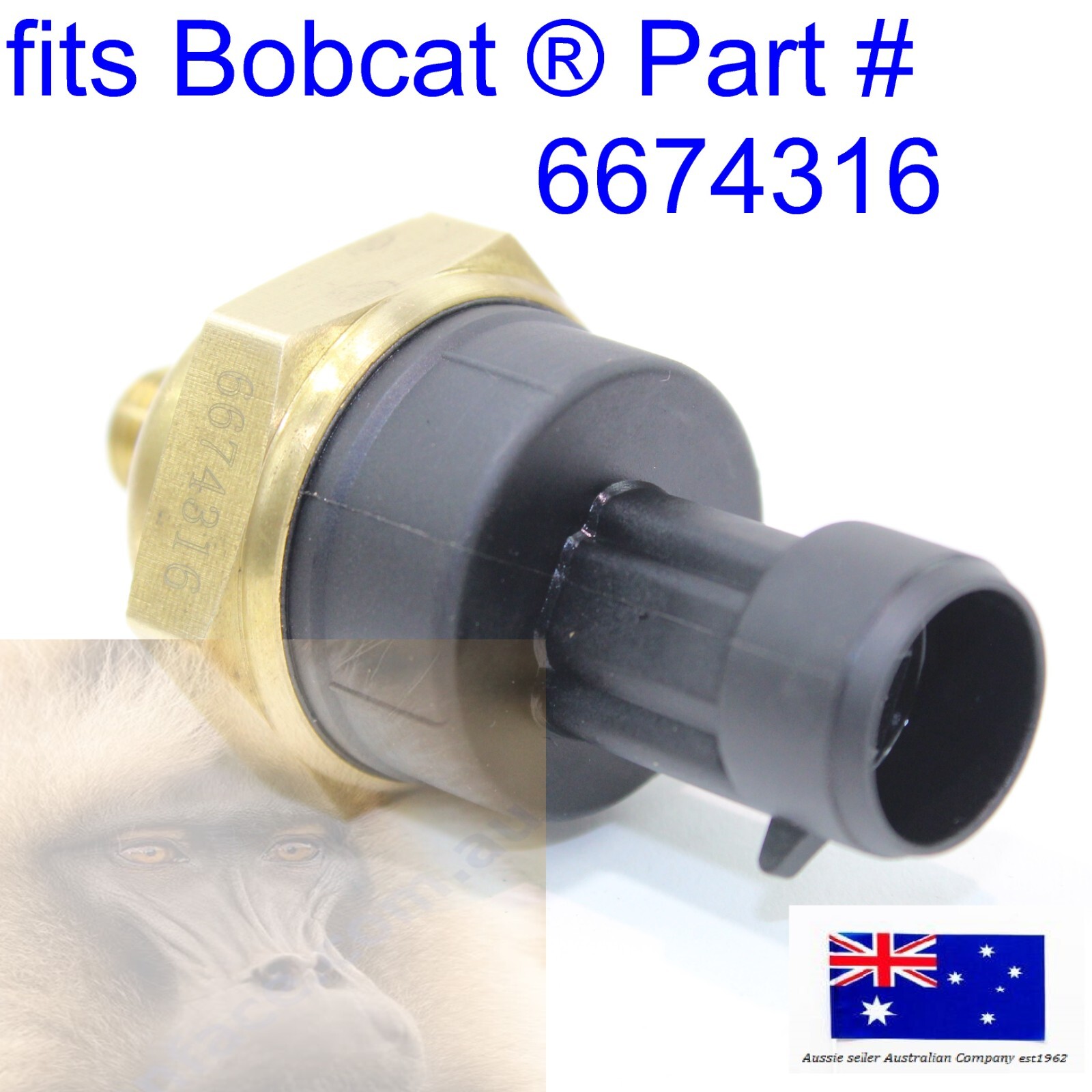 fits Bobcat Hydraulic Oil Pressure Switch 6674316 653 751 753 763 773 ...