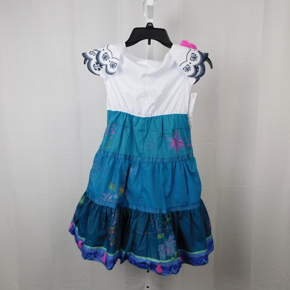 Disney Encanto Toddler Mirabel Light-Up Halloween Costume Dress - 3T-4T ...