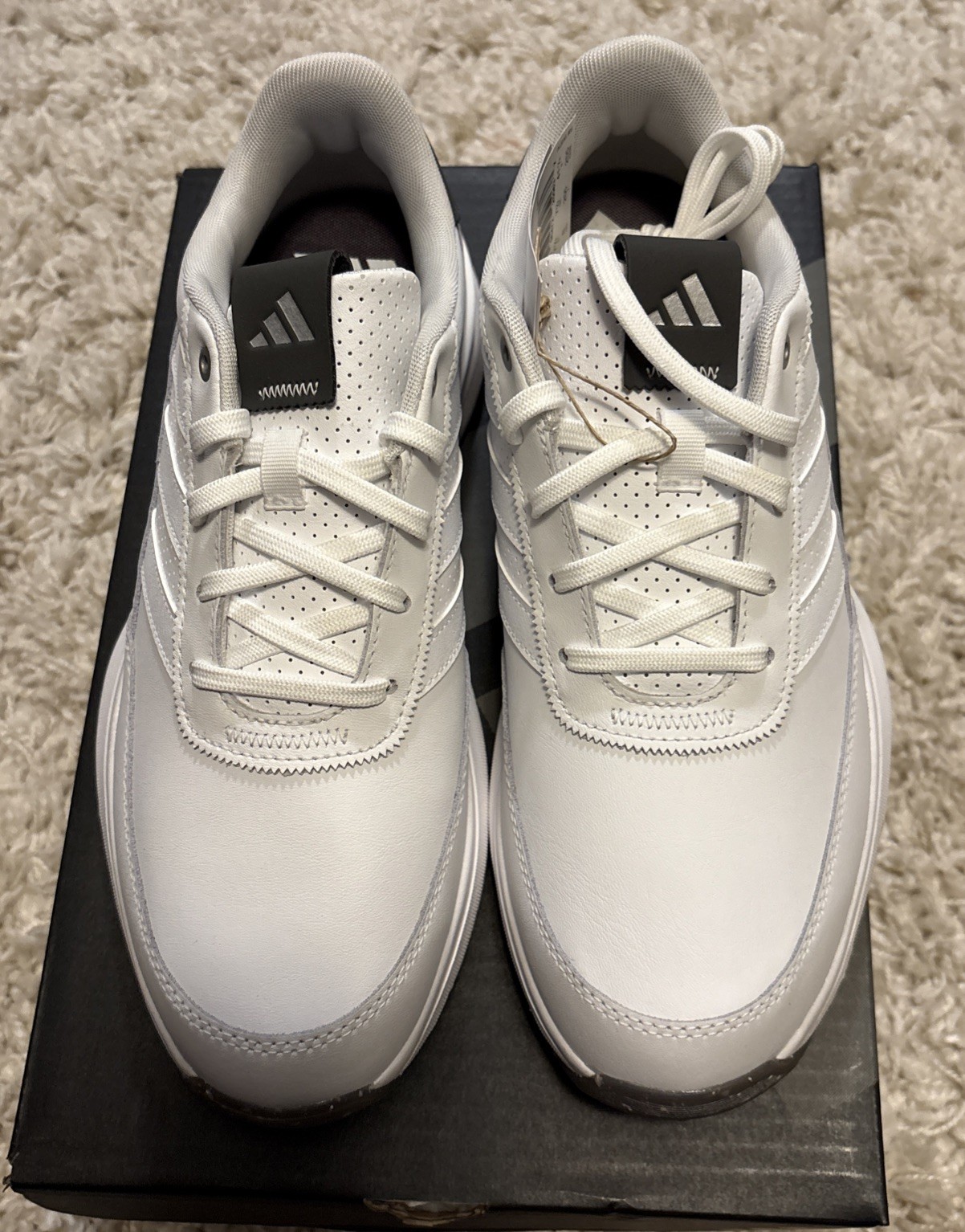 Adidas S2G SL Leather 24 Spikeless Golf Shoes IF0298 Men's Size 8 | eBay