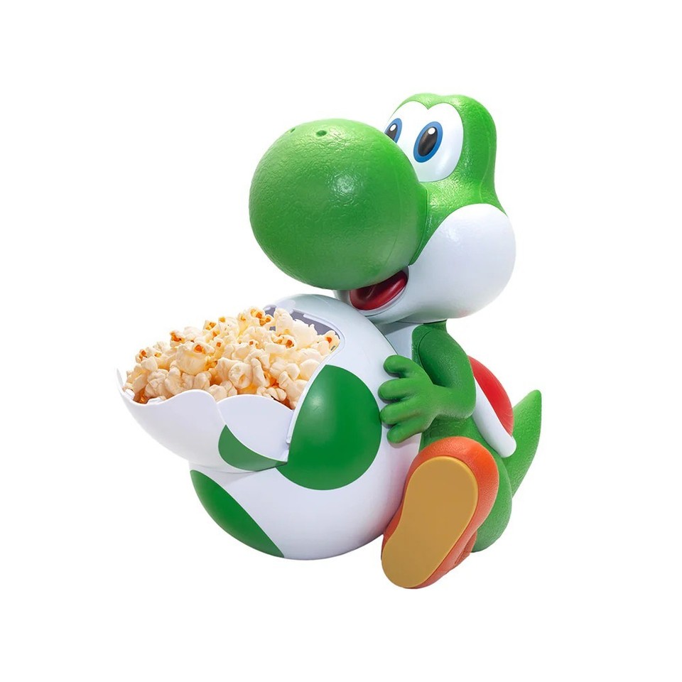 The Super Mario Galaxy Movie Yoshi Popcorn Bucket Limited Edition Night ...