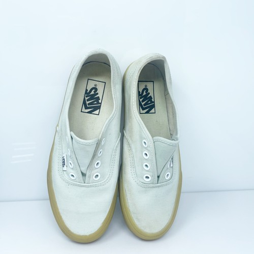 Vans Unisex Off The Wall 721454 Gray Casual Shoes Sneakers Size M5.5 W7 ...