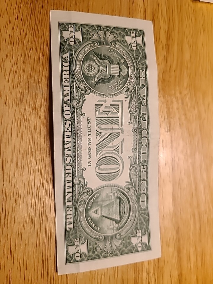 13321332. $1 FRN Fancy Repeater Serial Number. | eBay