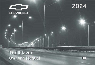 2024 Chevrolet Trailblazer Owners Manual User Guide Reference Operator ...