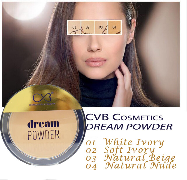 CVB Dream Pressed Face Powder for Buildable Full Coverage,Non-Cakey ...