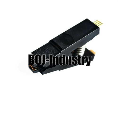 Flash Chip IC Test Clip + Adapters for Programming SOIC8 SOP8 BIOS/24 ...