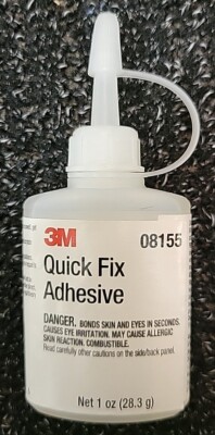3M Quick Fix Adhesive 08155, 1 oz Bottle 3M-8155 NEW | eBay