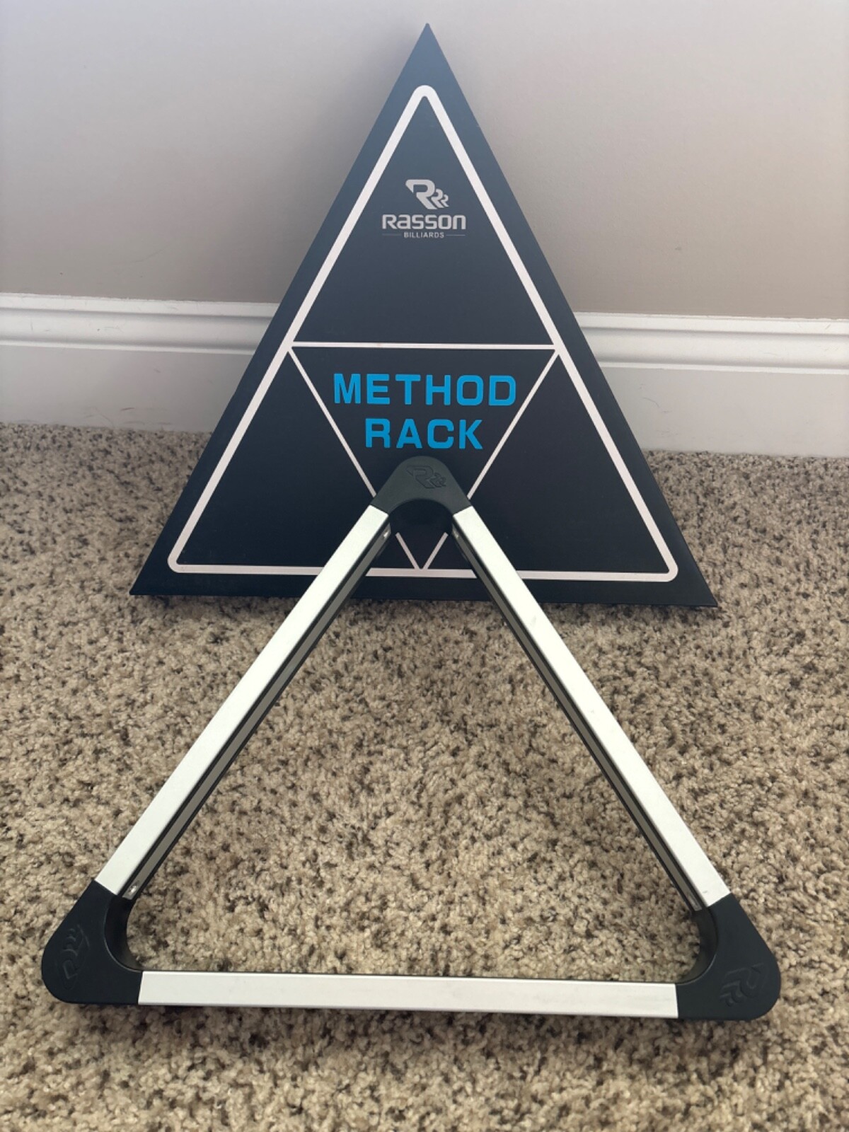 Brand New Rasson Method Pool Rack - Aramith Black Triangle | eBay