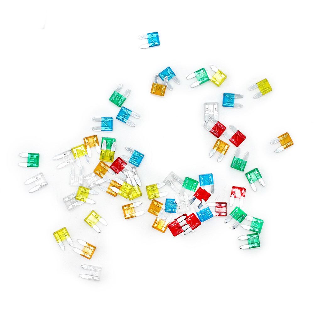 60pcs Fuses Car Truck Assortment Fuse Kit 5A 10A 15A 20A 25A 30A Z1V9 ...