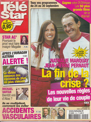 Télé Star N°1512 - 09/19/2005 - N. Marquay - J.P. Pernaut - Elsa ...