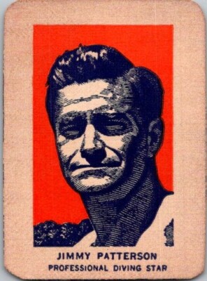 1952 Wheaties JIMMY PATTERSON Diving (Portrait) EX Condition! | eBay