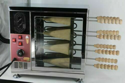 New commercial electric chimney cake oven donut cone machine chimney ...
