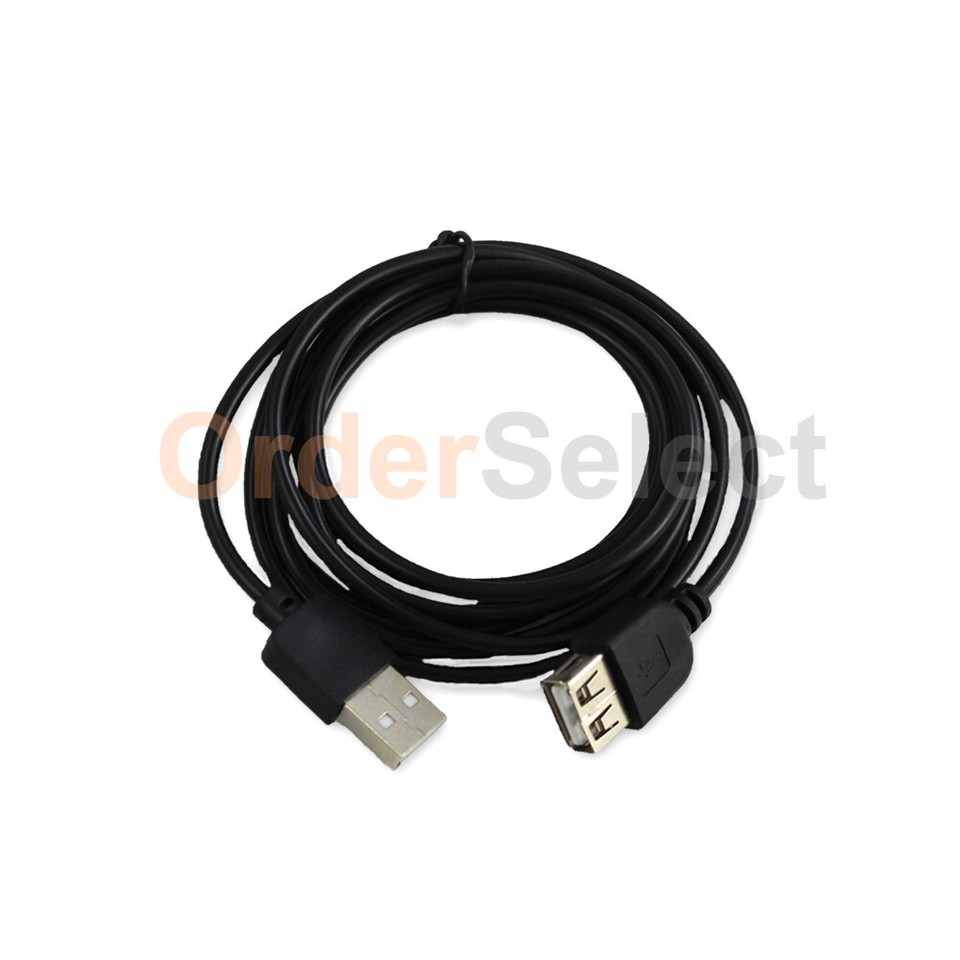 6FT MINI USB 2.0 A Male to A Female Extension Cord M/F Extender Cable ...