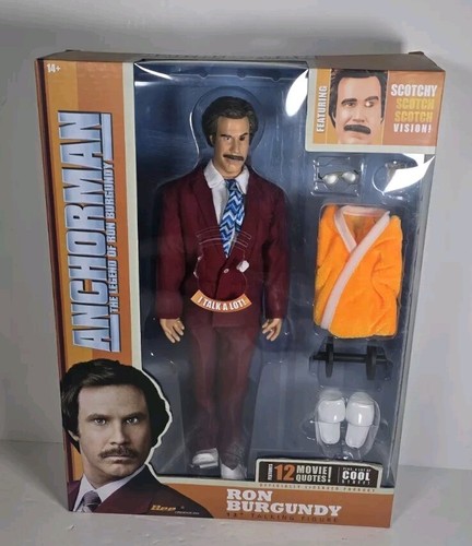 Anchorman 13" Talking Action Figure: Ron Burgundy | eBay