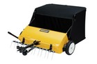 42" Heavy Duty Wheeled Garden Lawn Sweeper Dethatcher Galvanized Spring ...
