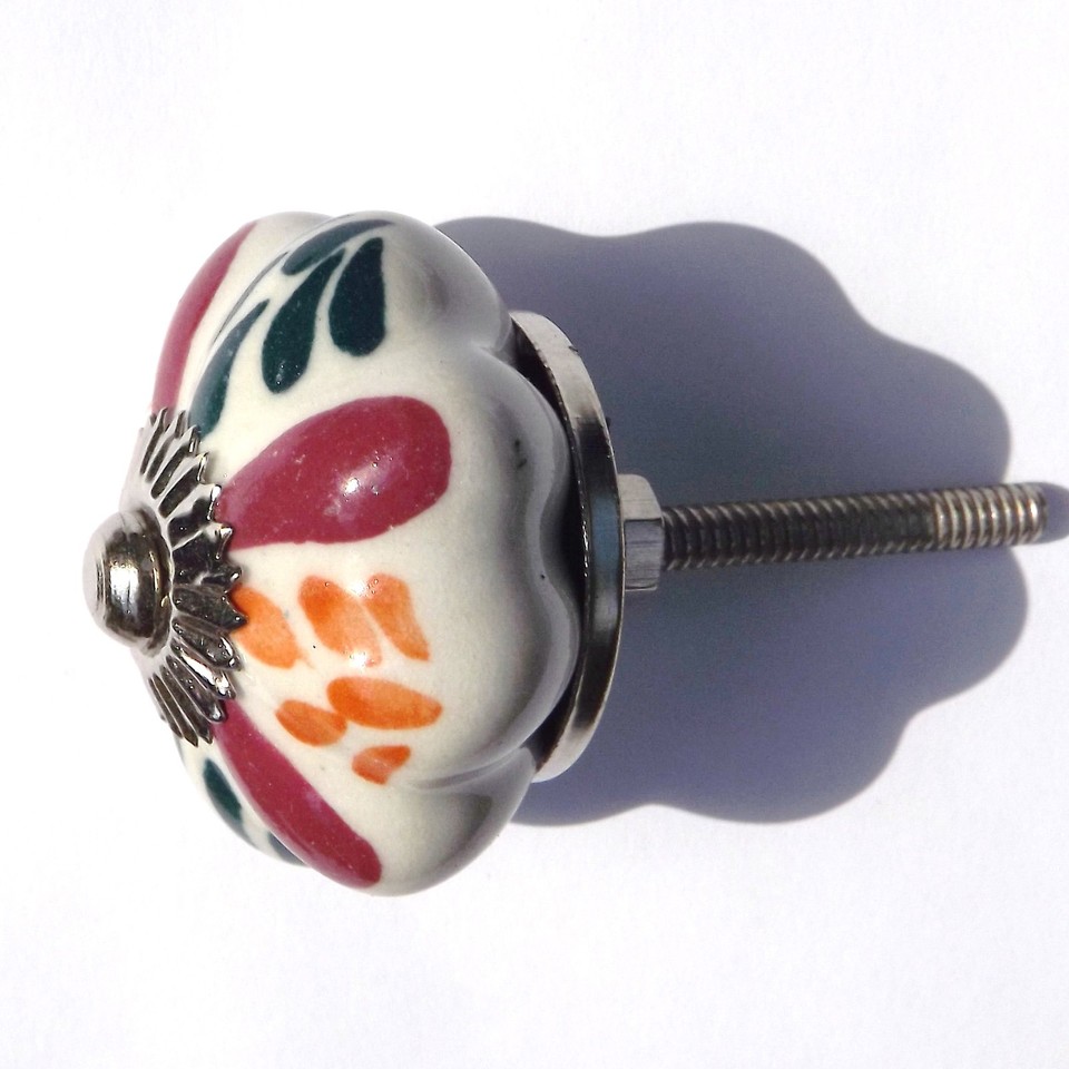 Ceramic knobs porcelain pulls handles for doors drawer cupboard cabinet ...