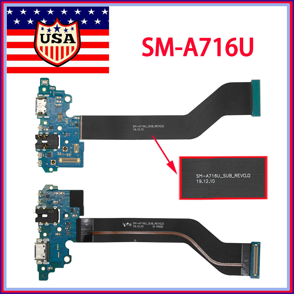 Charging Port Board Flex Cable For Samsung Galaxy A71 5G A716U A716V ...