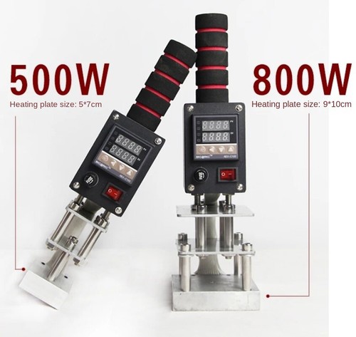 Handheld Hot Foil Stamping Bronzing Machine Leather Wood Handle Heat ...