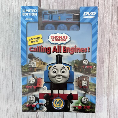 60th Thomas & Friends -Calling All Engines DVD 2005 -Wooden Train ...