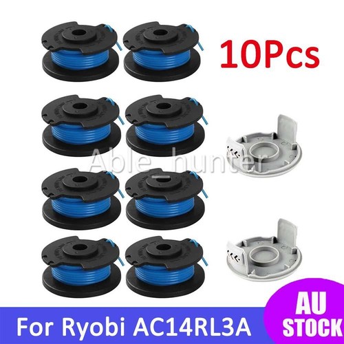 10PCS Auto Feed Line String Trimmer Replacement Spool for Ryobi-18V 24V ...
