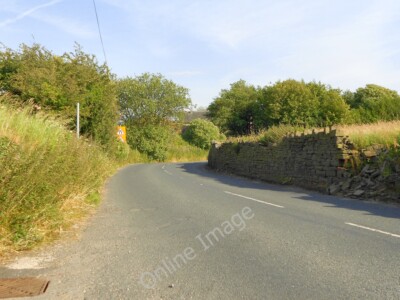 Photo 6x4 Blackburn Road Edge Fold/SD7218 Blackburn Road (Roman Road ...