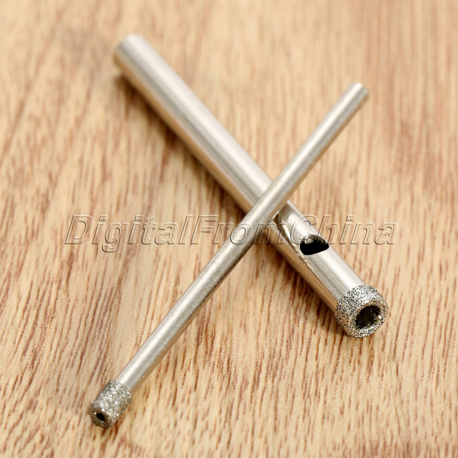 5Pcs 3-12mm Diamond Hole Saw Tile Ceramic Glass Porcelain Marble Drill ...