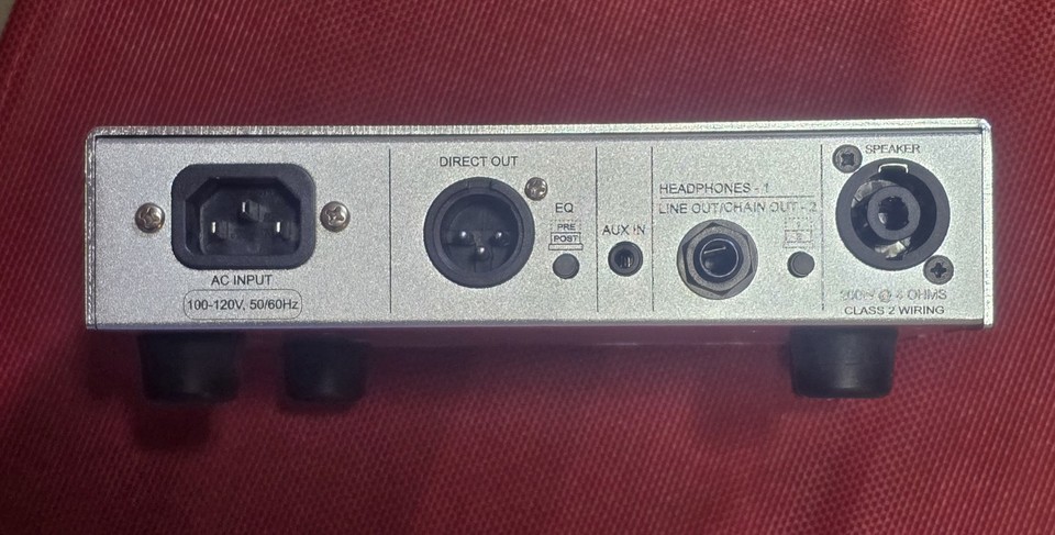 GALLIEN KRUEGER MB200 Small Bass Amplifier Head | eBay