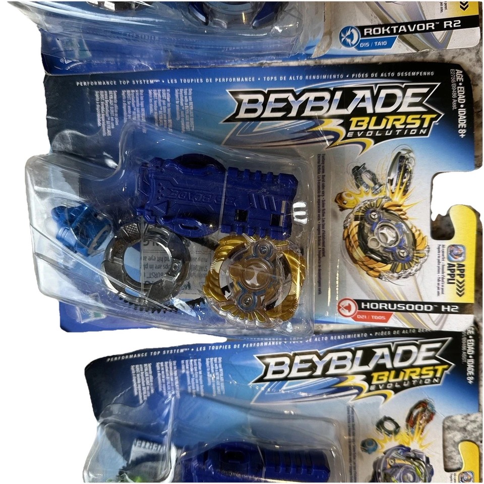 Hasbro Beyblade Burst Evolution LOT 3 Starter Packs- E1061 E2756 E2757 ...