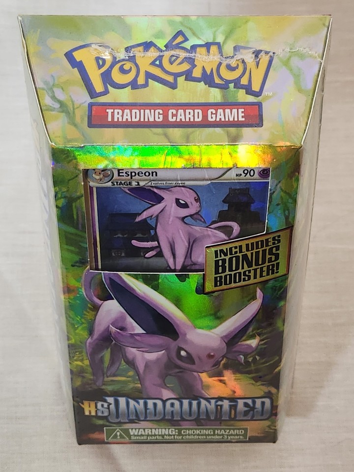 Pokémon HS Undaunted Daybreak Deck Box with booster - MIP | eBay