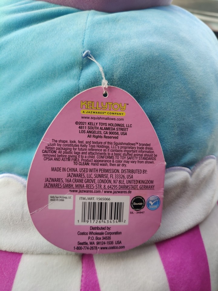 Squishmallow Jumbo 20 inch Hello Kitty Tuxedo Sam Sanrio Plush Penguin ...