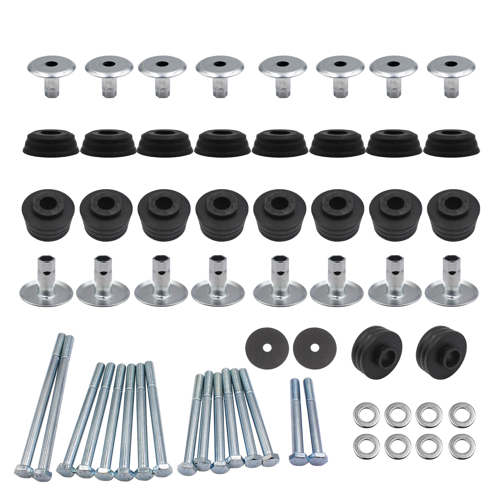 Fit 2008-2016 Ford F-250 F-350 Super Duty Body Mount Bushing Kit ...