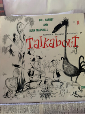 Rare Bill Harney & Alan Marshall :TALKABOUT LP-: Score 017 AUSSIE BUSH ...