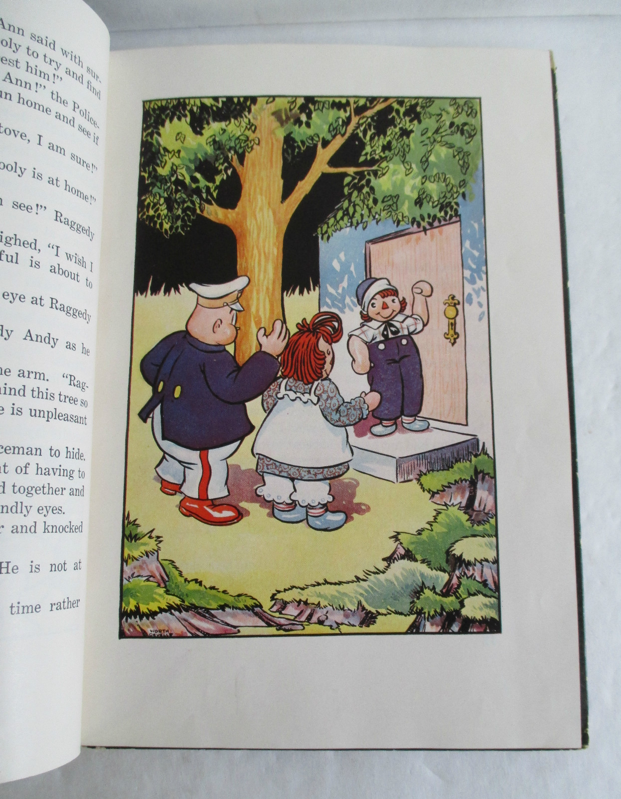 RAGGEDY ANN & ANDY & The Nice Fat Policeman by Johnny Gruelle, 1942 1st ...