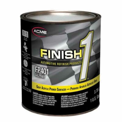 Acme Finish 1 FP401-1 Gray Acrylic Auto Body Primer (Gallon) | eBay