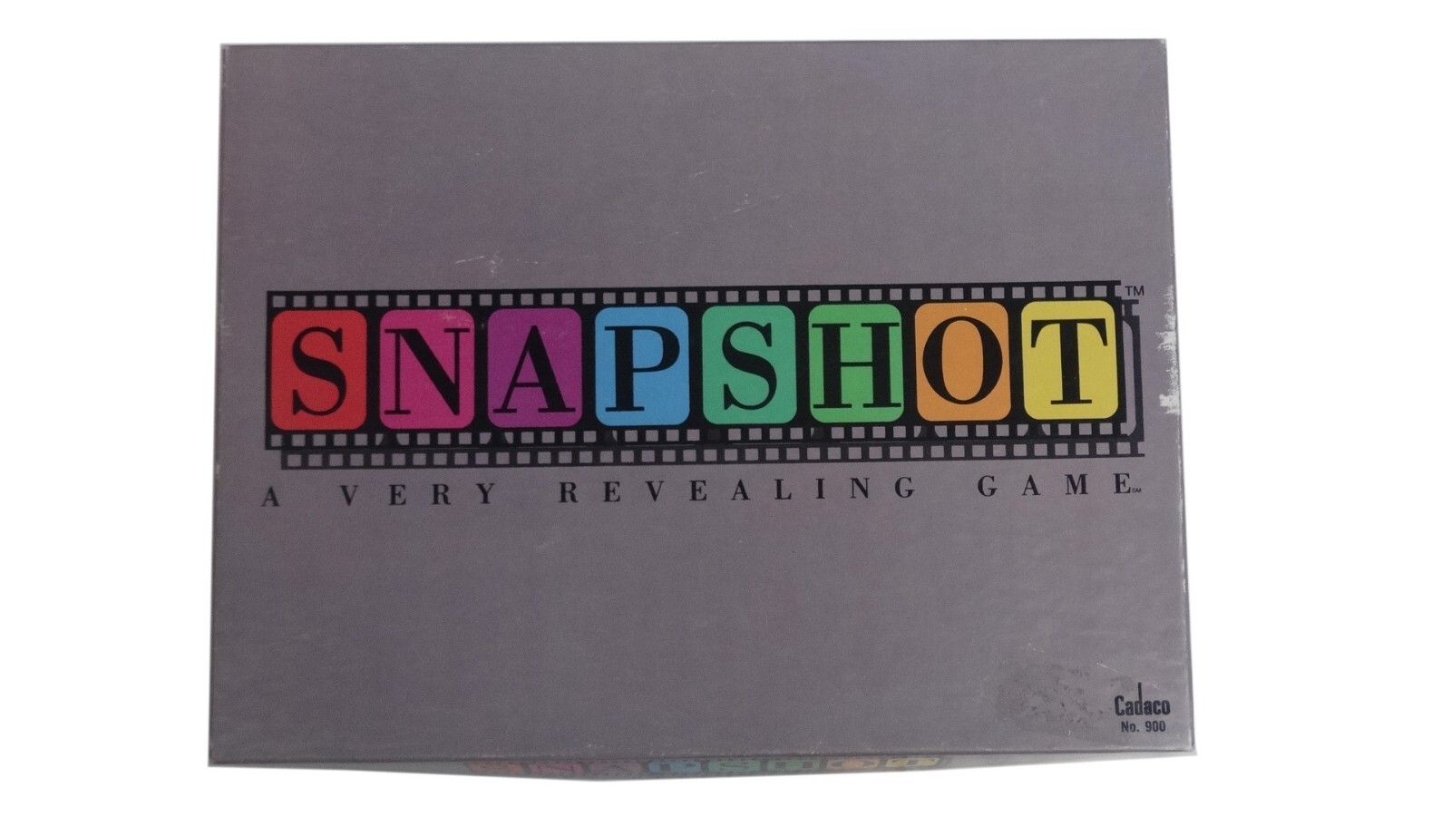 SNAPSHOT Board Game Cadaco A Very Revealing Game Vintage 1989 Complete ...