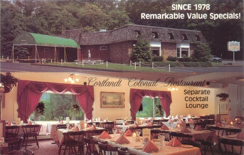 A View Of The Cortlandt Colonial Restaurant, Albany Post & Dogwood ...