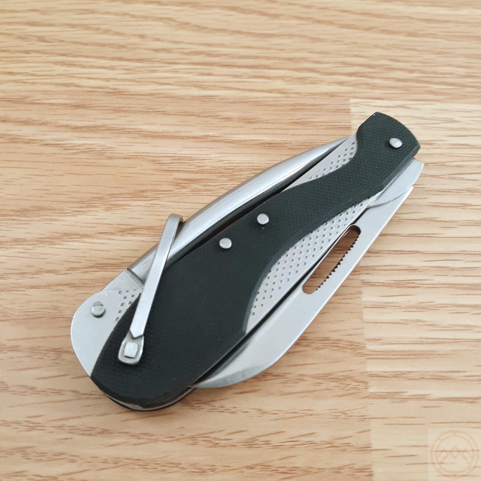 Marbles Marlin Spike Folding Knife 3" Stainless Steel Blade Satin G10 ...