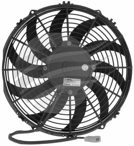 SPAL THERMO FAN 12 Inch (305MM) PULLER ELECTRIC 12V 2460m3/h SKEW BLADE ...