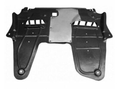 Fits Fiat 500 2007- Onward Engine Cover Undertray W/ Alum Pad 1.2/1.4L ...