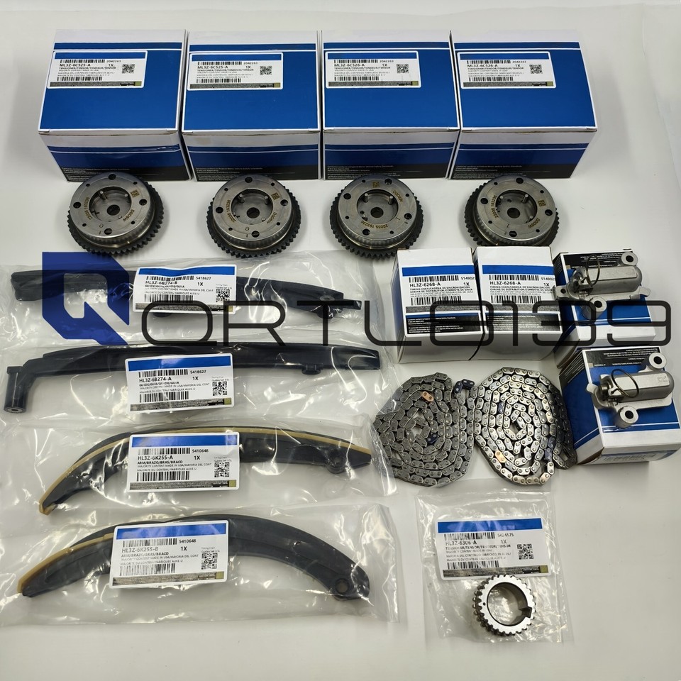 NEW 17-24 Ford F150 3.5L Ecoboost Chains, Guides, Tensioners W/ PHASERS ...